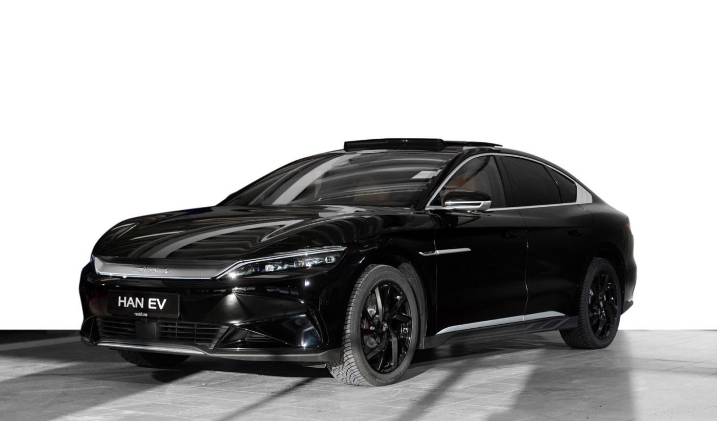 BYD Han Car Rental | Visit Nordfjordeid